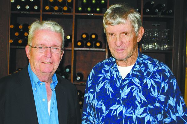 Brothers Roy Strausbaugh and Carl Veaux have discovered they have a lot ...